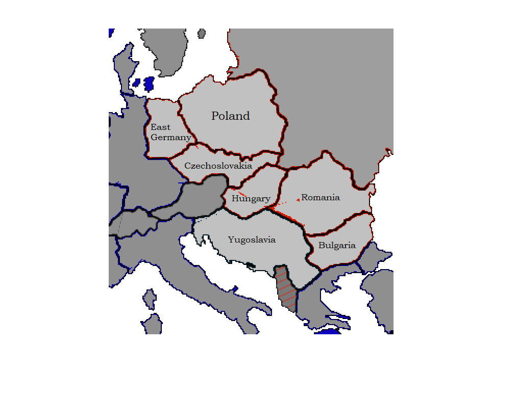 How did the USSR lose control of the satellite states? – Mr Lupton History