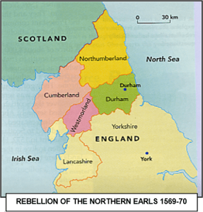 Why did the Northern Earls revolt in 1569? – Mr Lupton History